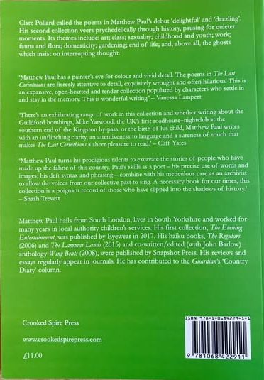 Matthew Paul: Poetry & Stuff – Poetry and what-not